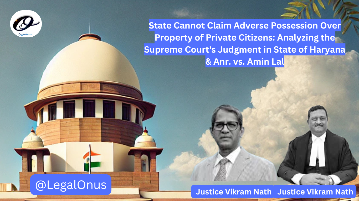 Understanding the Adverse Possession: Analyzing the Supreme Court's ...