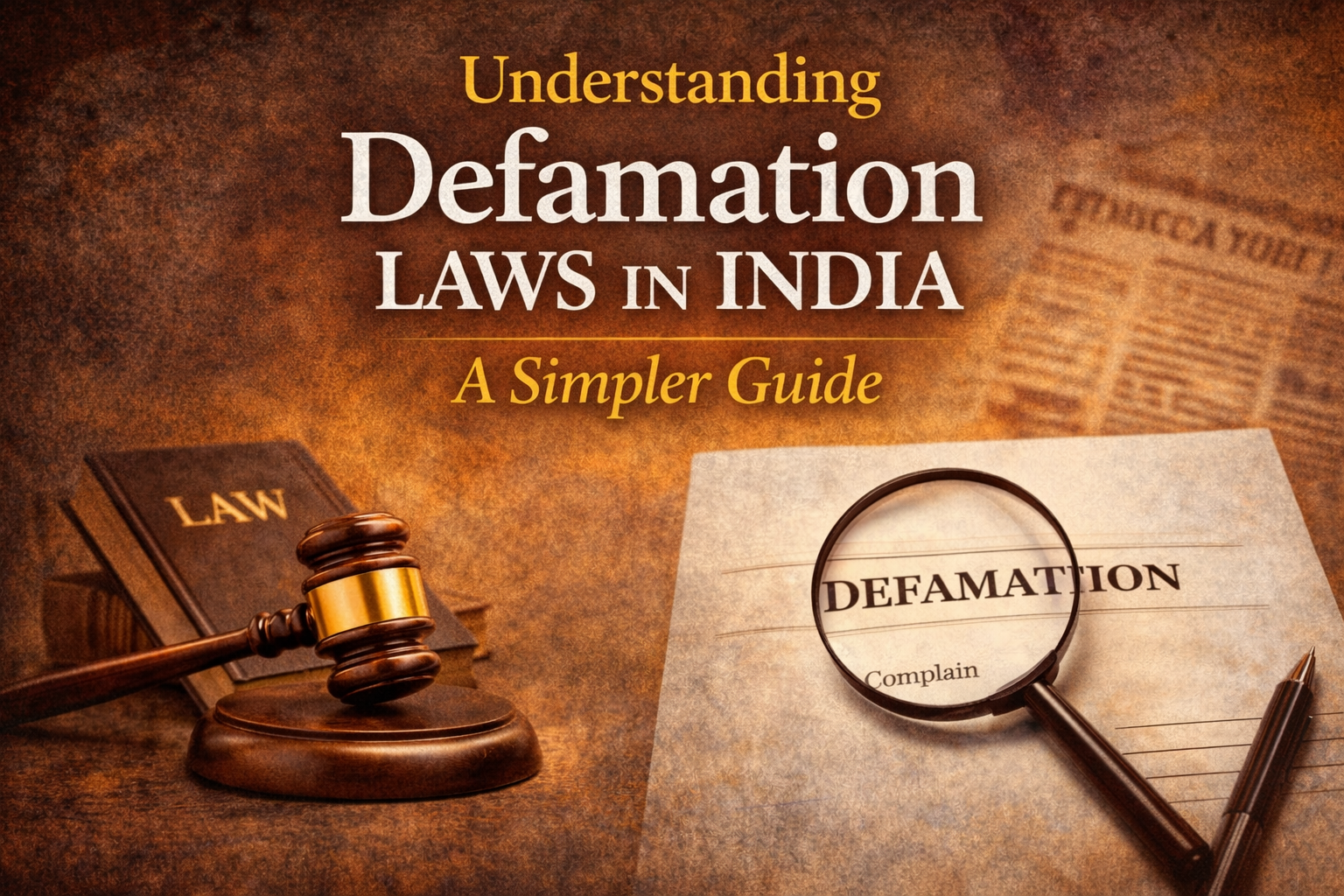 Understanding Defamation Laws in India-A Simpler Guide » LegalOnus